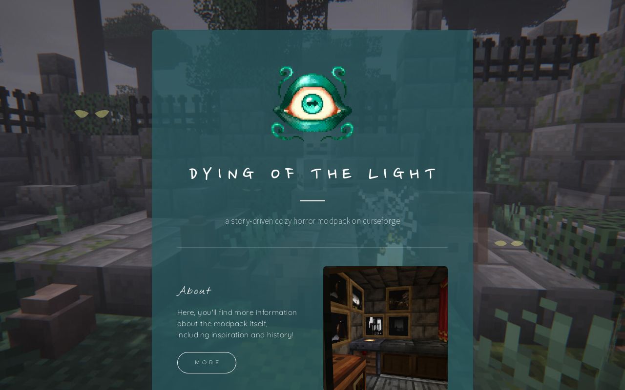 Dying of the Light Minecraft Modpack